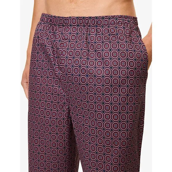 Derek Rose Ledbury Cotton Batiste Pyjama Set