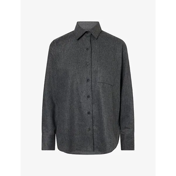Rag & Bone Connie Tailored Wool-cashmere Blend Shirt