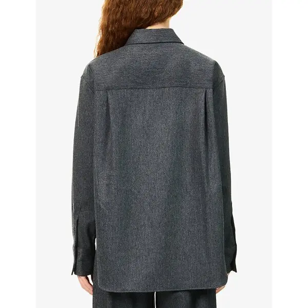 Rag & Bone Connie Tailored Wool-cashmere Blend Shirt
