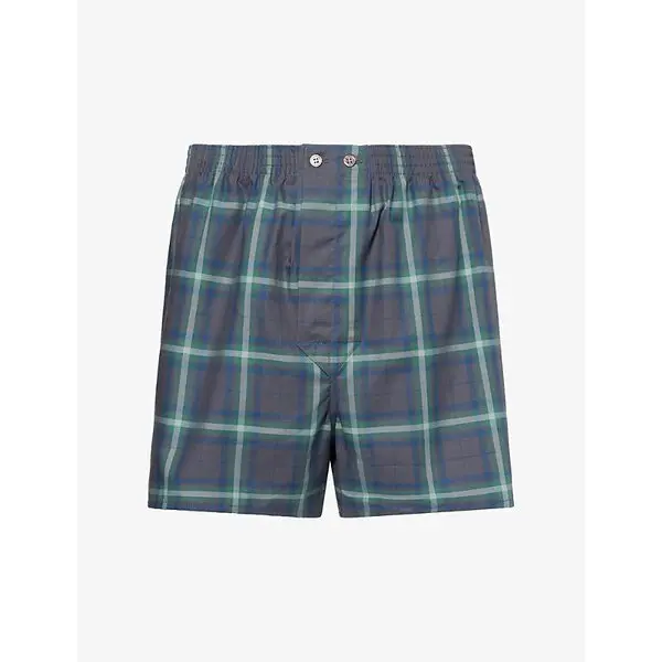 Derek Rose Barker Classic-fit Cotton Boxer Shorts