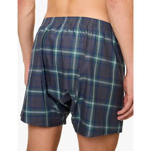 Derek Rose Barker Classic-fit Cotton Boxer Shorts