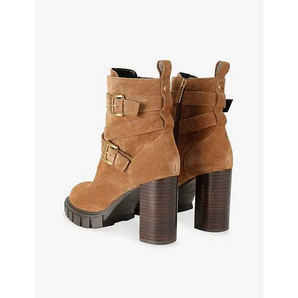 Carvela Ignite High-heeled Suede Ankle Boots