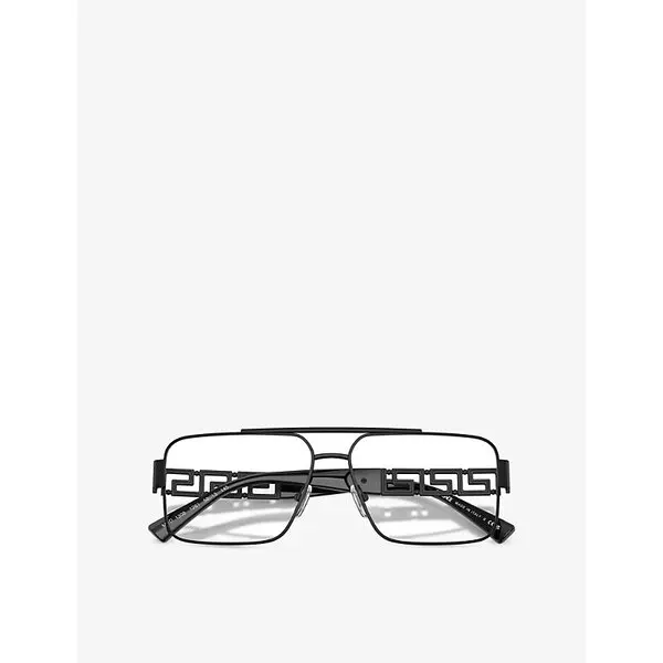 Versace Ve1308 Square-frame Metal Optical Glasses