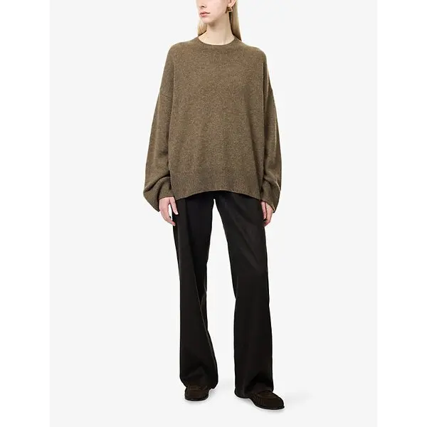 Le Kasha Crew Neck Cashmere Knit Jumper