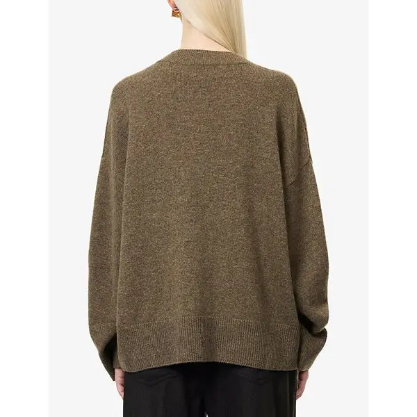 Le Kasha Crew Neck Cashmere Knit Jumper
