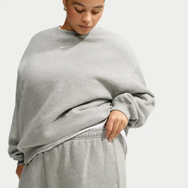 Nike Studio Fleece Medium Weight Mid-rise Wide-leg Pants