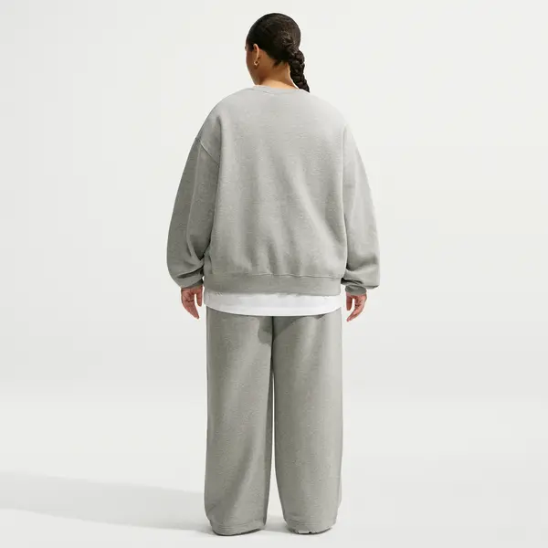 Nike Studio Fleece Medium Weight Mid-rise Wide-leg Pants