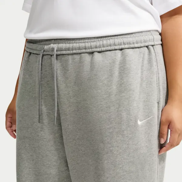 Nike Studio Fleece Medium Weight Mid-rise Wide-leg Pants