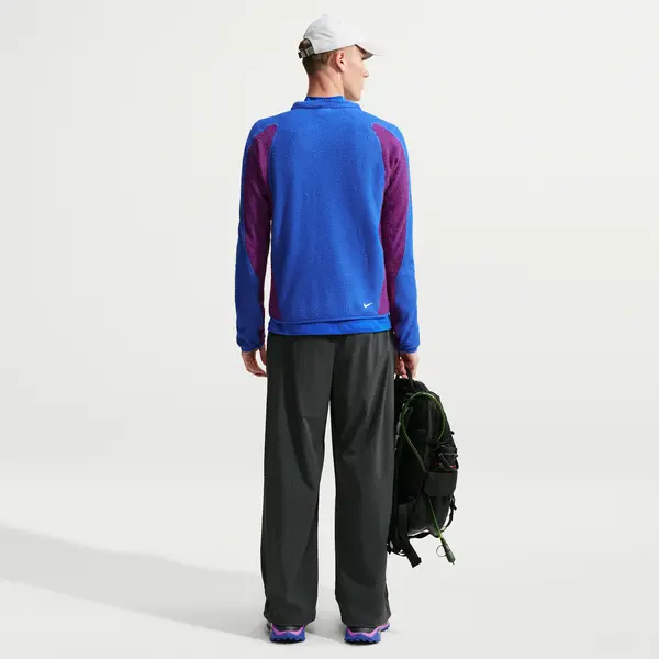 Nike Wolf Lichen Crew-neck Top - Blue