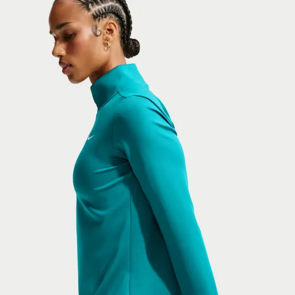 Nike One Therma-fit 1/2-zip Mid Layer - Blue