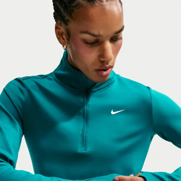 Nike One Therma-fit 1/2-zip Mid Layer - Blue