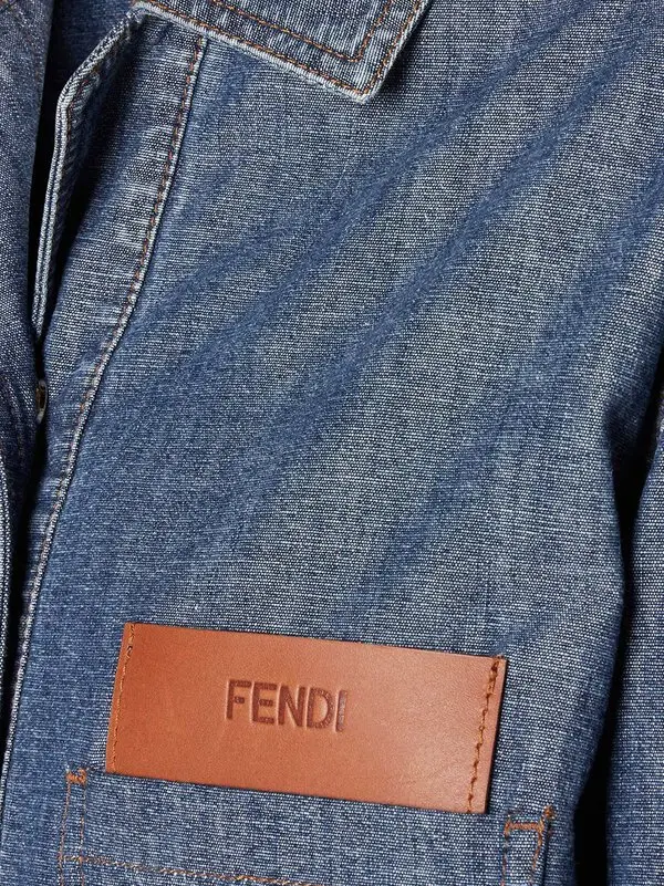 Fendi Chambray Denim Jacket