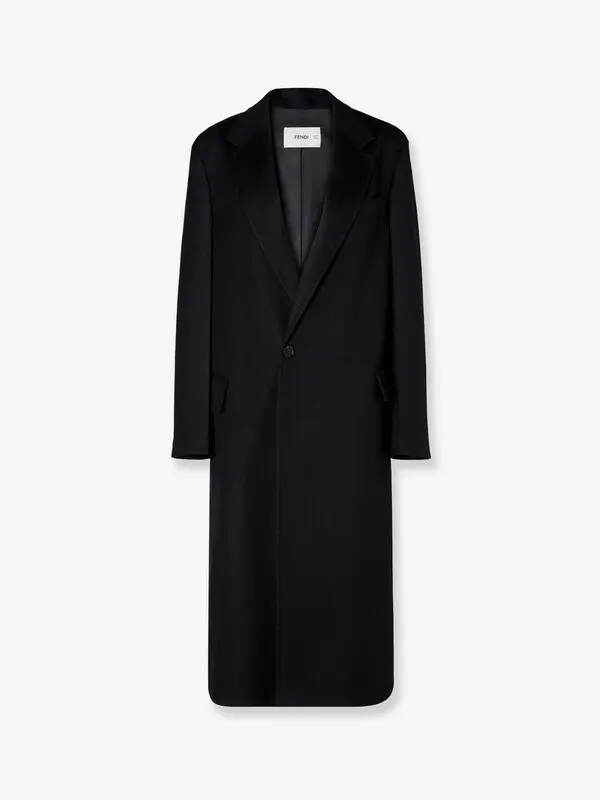 Fendi Midi Cashmere Coat
