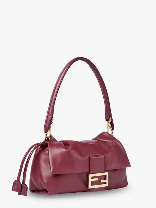 Fendi Baguette Soft Medium Leather Shoulder Bag