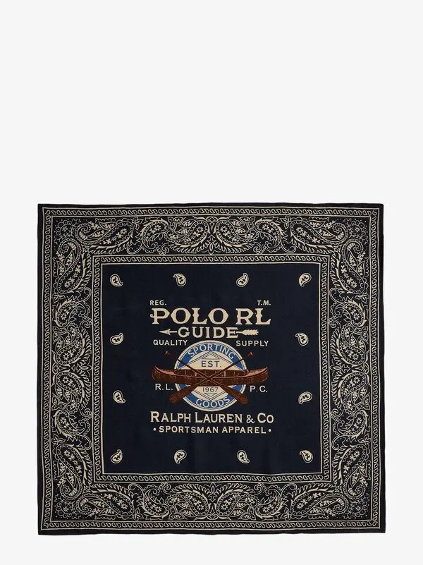 Polo Ralph Lauren Cotton Scarf With Paisley Print