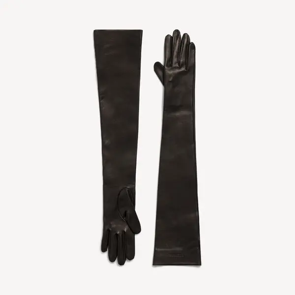 Balenciaga Long Gloves - Black