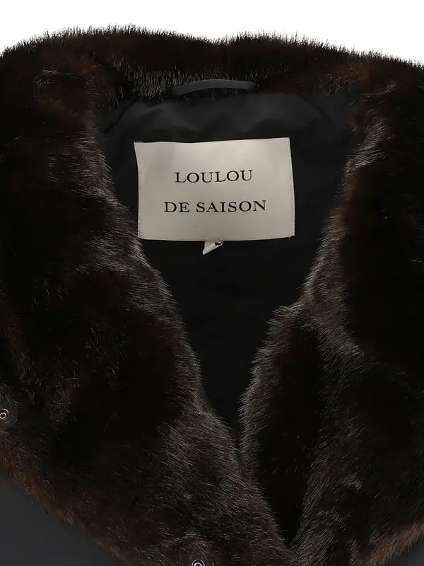 Loulou De Saison Darcy Shawl-collar Double-breasted Down Coat