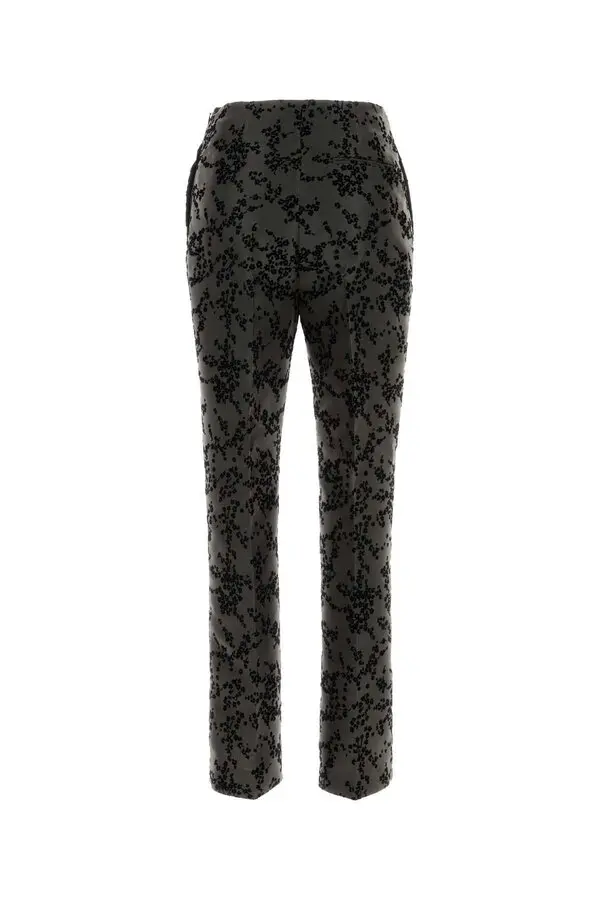 Alberta Ferretti Printed Jacquard Pant