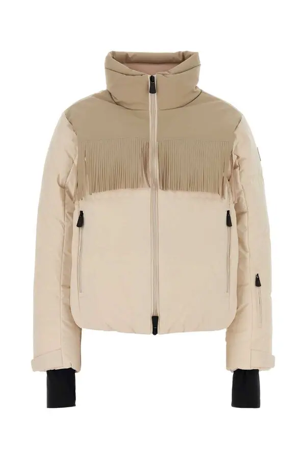 Moncler Two-tone Stretch Nylon Bessin Down Jacket