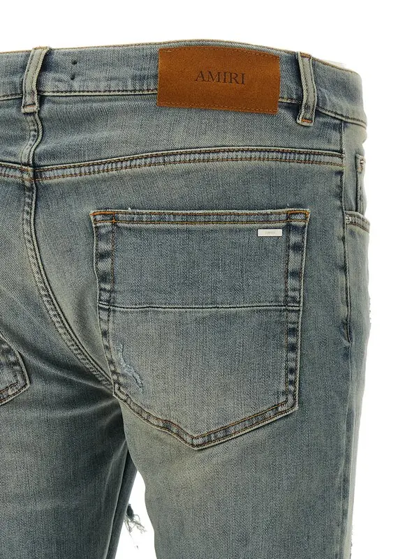 Amiri Flannel Mx1' Jeans