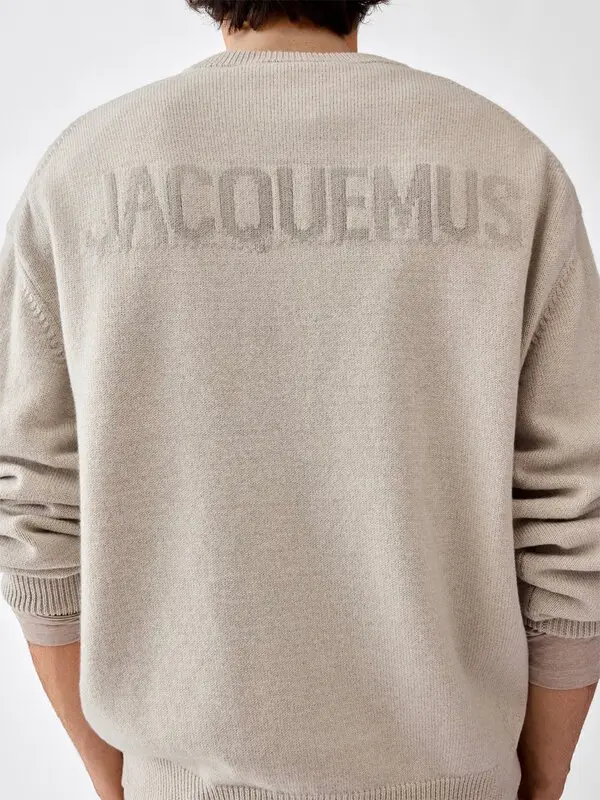 Jacquemus La Maille Moulin In Lana Merino