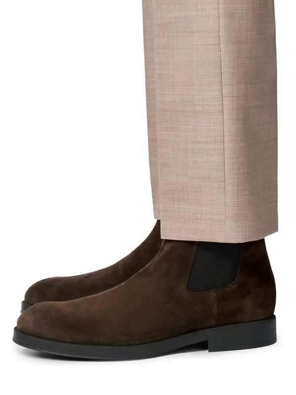 TOD'S Suede Chelsea Boots