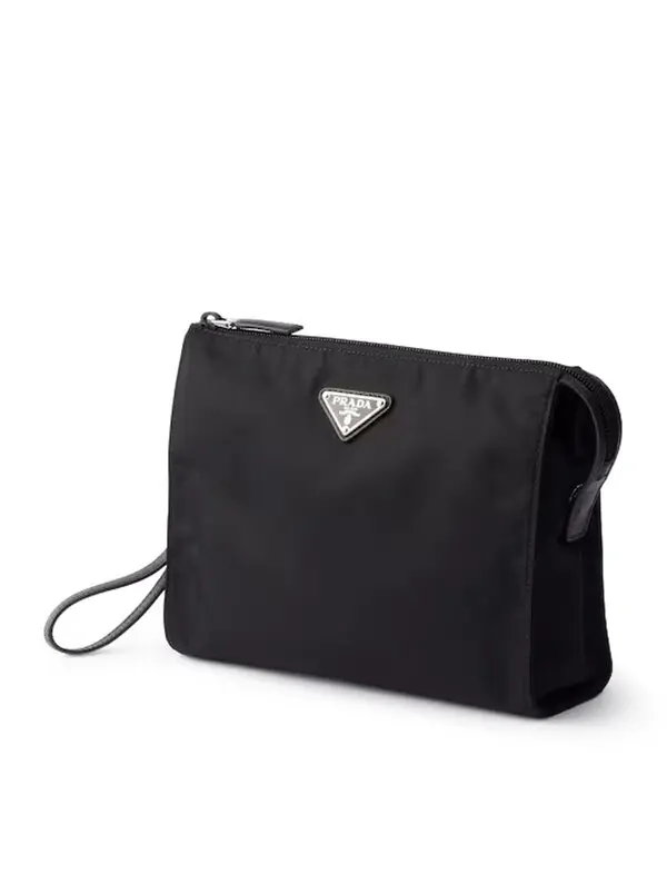 Prada Necessaire In Re-nylon And Saffiano
