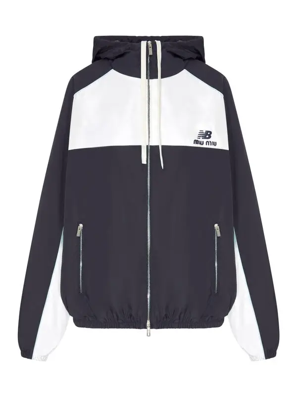 NEW BALANCE X MIU MIU Technical Poplin Windbreaker Featuring Coco Gauff - Multicolor