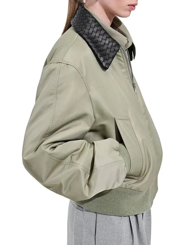 Bottega Veneta Satin Nylon Jacket