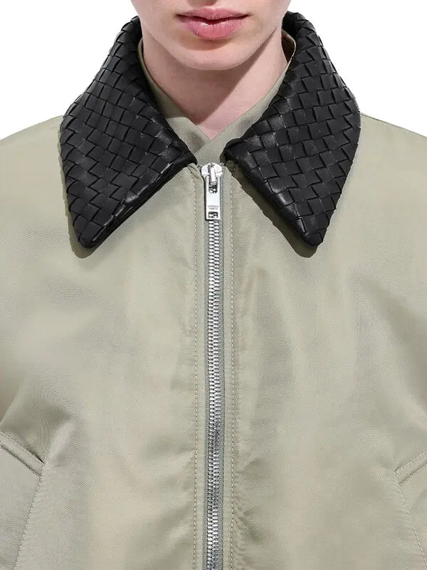 Bottega Veneta Satin Nylon Jacket