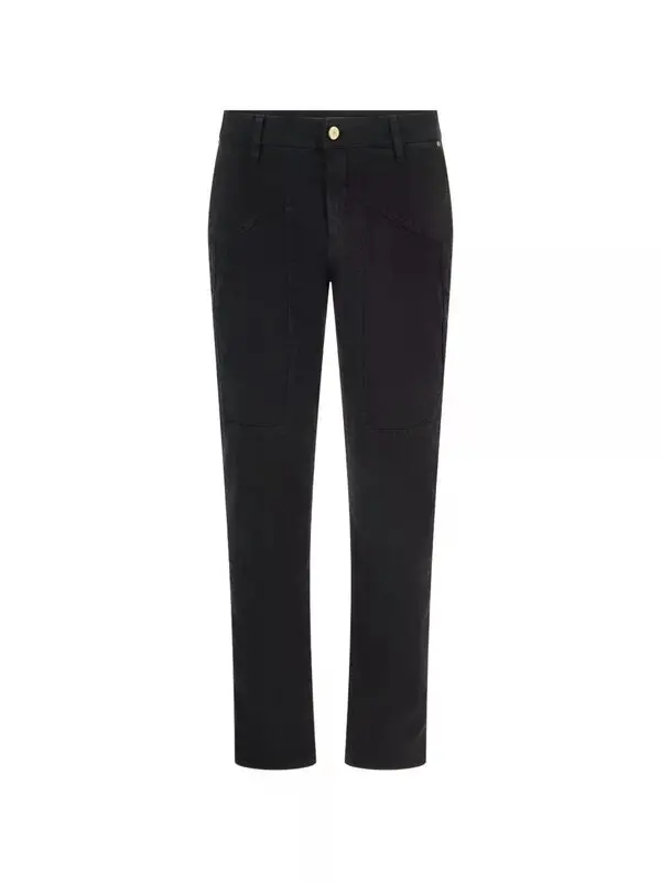 JECKERSON Jevon Patch-detail Trousers - Blue
