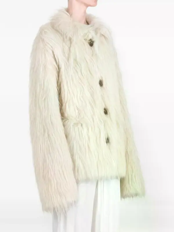 META CAMPANIA COLLECTIVE Bill Shaggy-texture Jacket