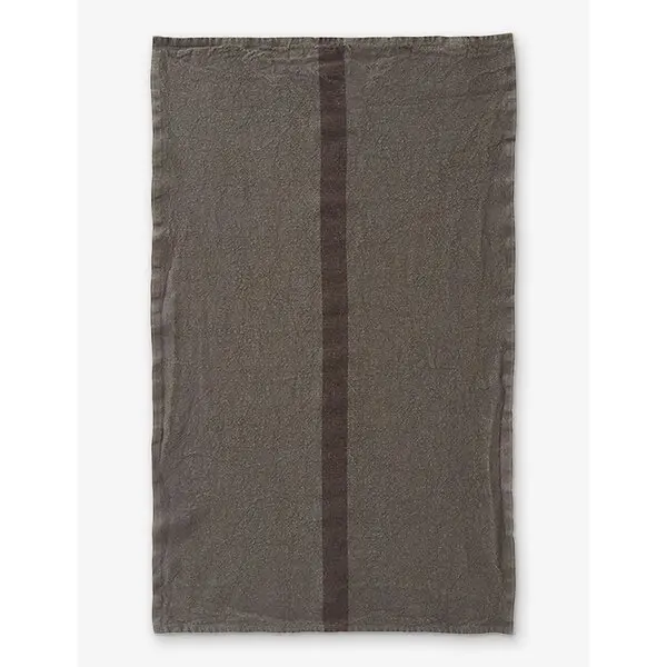 Charvet Torchon Doudou Linen Tea Towel - Oxyde