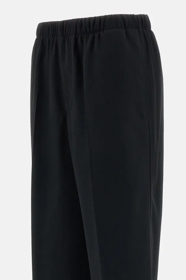 Bottega Veneta Grain De Poudre Wool Trousers