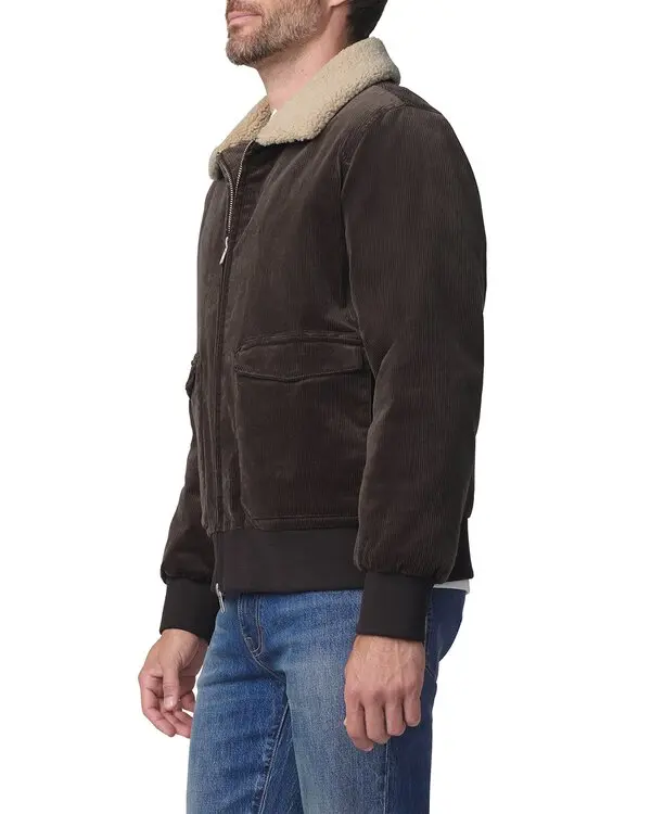 Joe's Jeans Cotton Blend Corduroy Flight Jacket