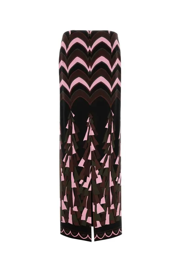 Emilio Pucci Printed Jersey Skirt