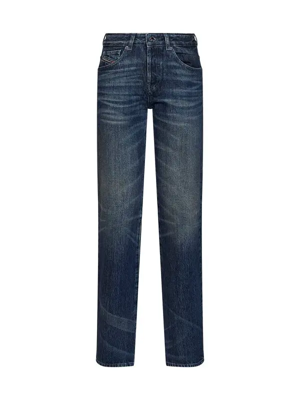 DIESEL® Blue Denim D-liet-fsj1 Regular Mid-rise Jeans