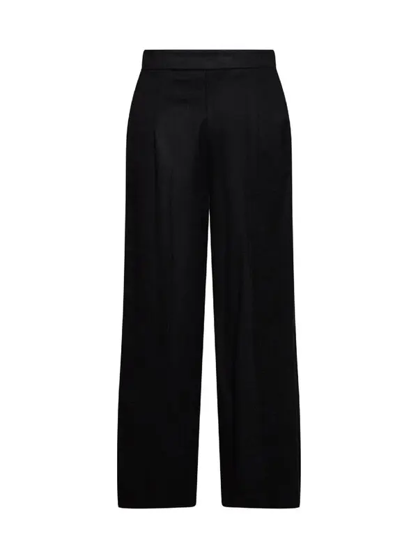 Max Mara Black Wool Mstmarengo Culotte Trousers