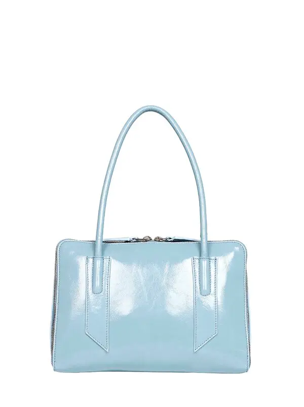 Attico Sky Blue L'altra Di Milano Shoulder Bag - Multicolor