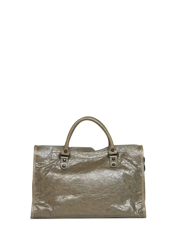 Balenciaga Army Green Le City Medium Bag Handbag