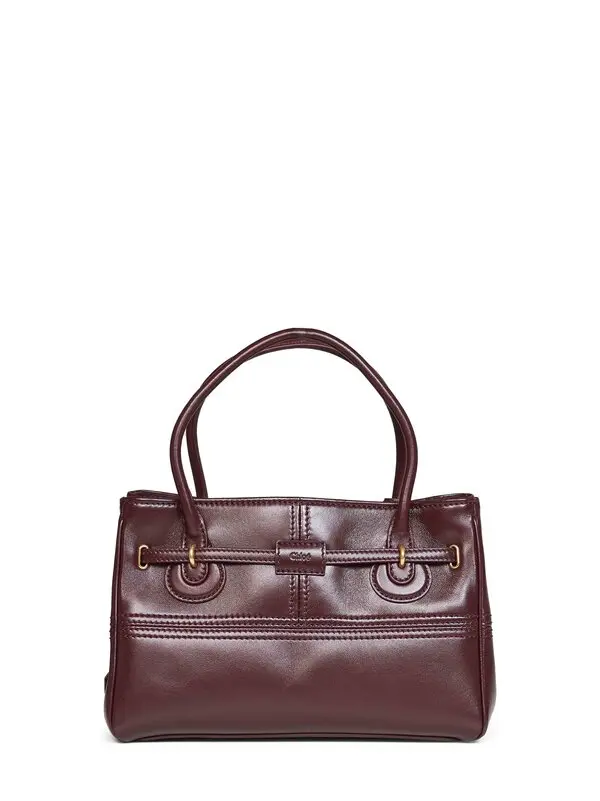 Chloé Burnt Red Small Paddington Sling Top-handle Bag