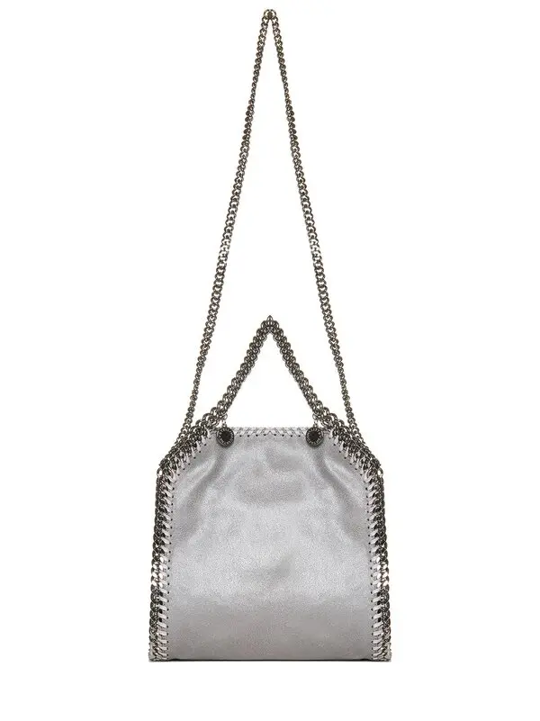 Stella McCartney Light Grey Falabella Mini Tote Bag - Multicolor
