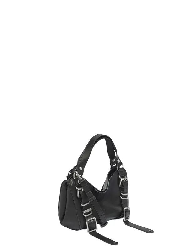 DIESEL® Black D-one Small Top-handle Bag