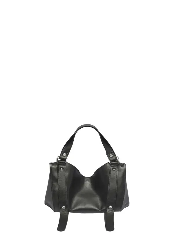 DIESEL® Black D-one Small Top-handle Bag