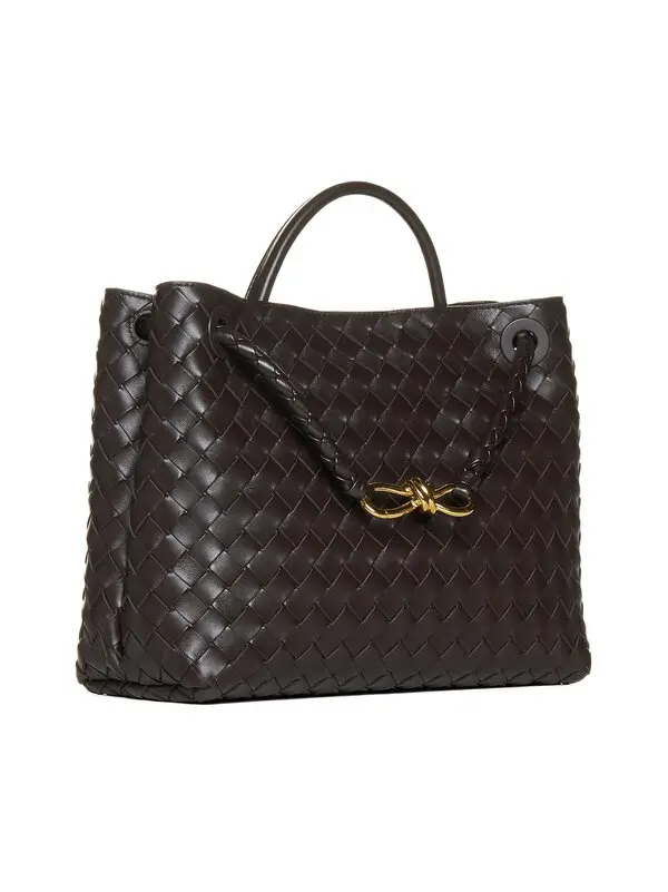 Bottega Veneta Soft Leather Woven-handle Bag - Multicolor
