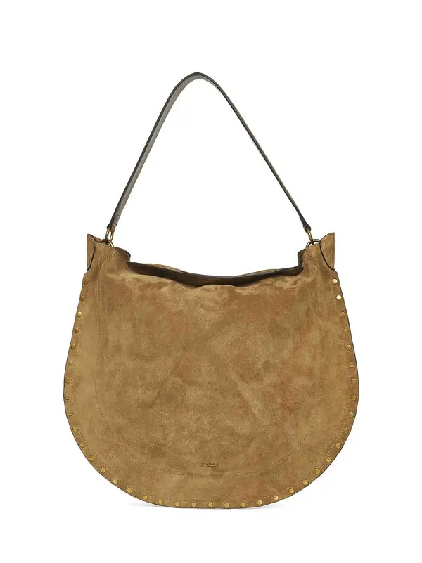 Isabel Marant Étoile Taupe Oskan Hobo Soft Shoulder Bag - Multicolor