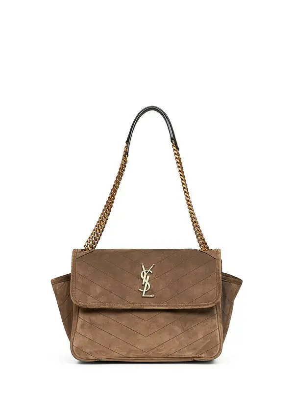 Saint Laurent Light Musk Niki Tripouch Shoulder Bag - Multicolor