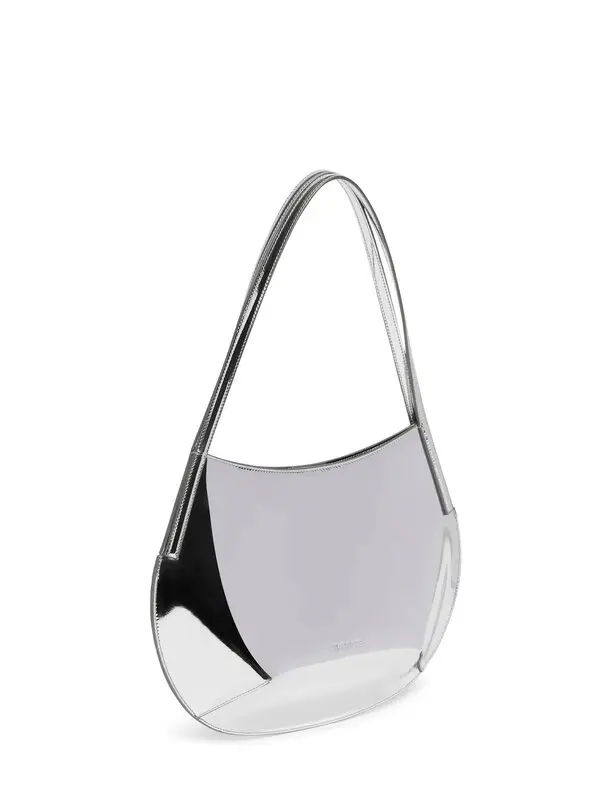 JIL SANDER Silver Kante Shoulder Shoulder Bag - Multicolor