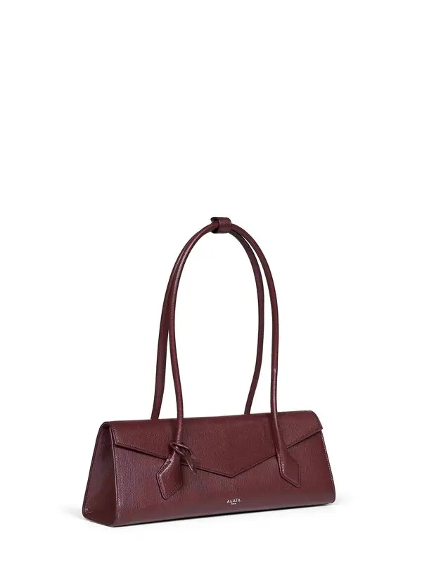 Alaïa Garnet Red Le Teckel Flap Medium Shoulder Bag - Multicolor