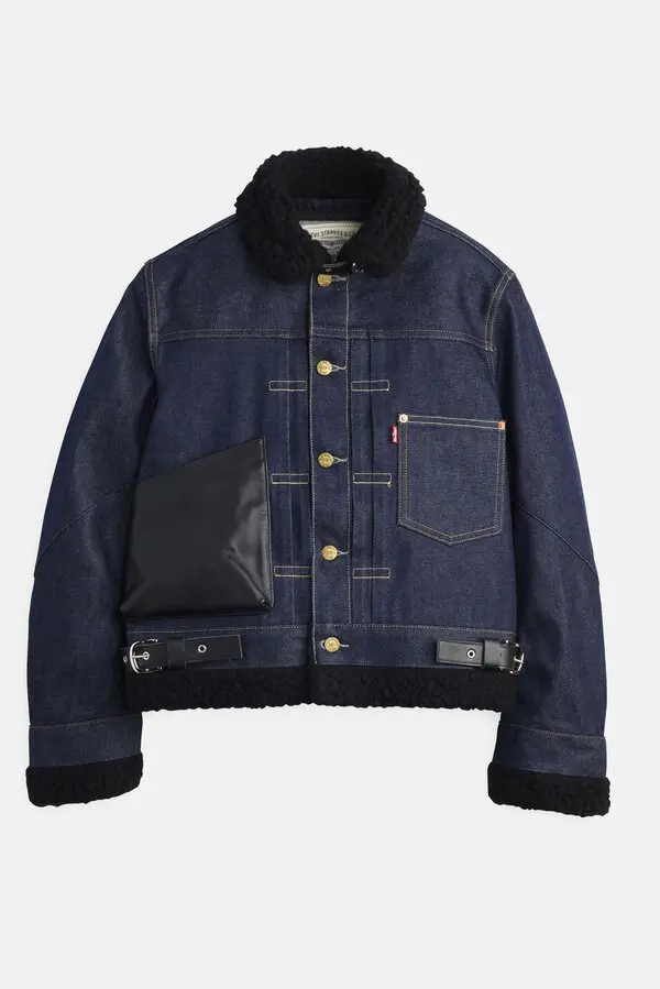 Sacai X Levi's Sherpa Jacket